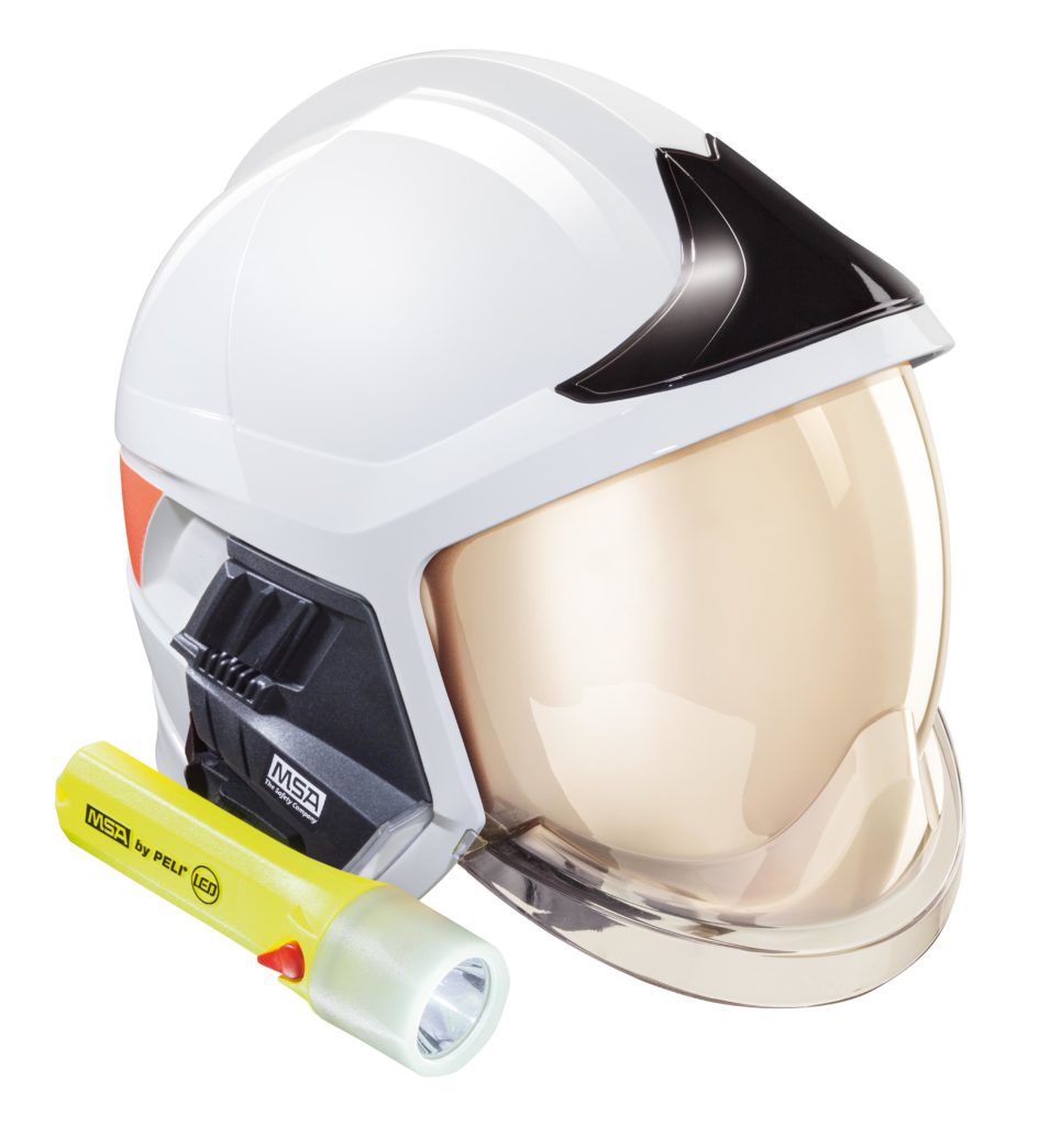 MSA Gallet F1XF Fire Helmet - Earshot Communications