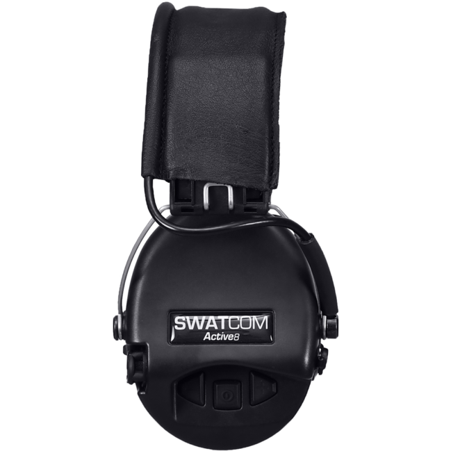 SWATCOM SCTA-79308-XG-B Active8 Waterproof Headset in Black with ...