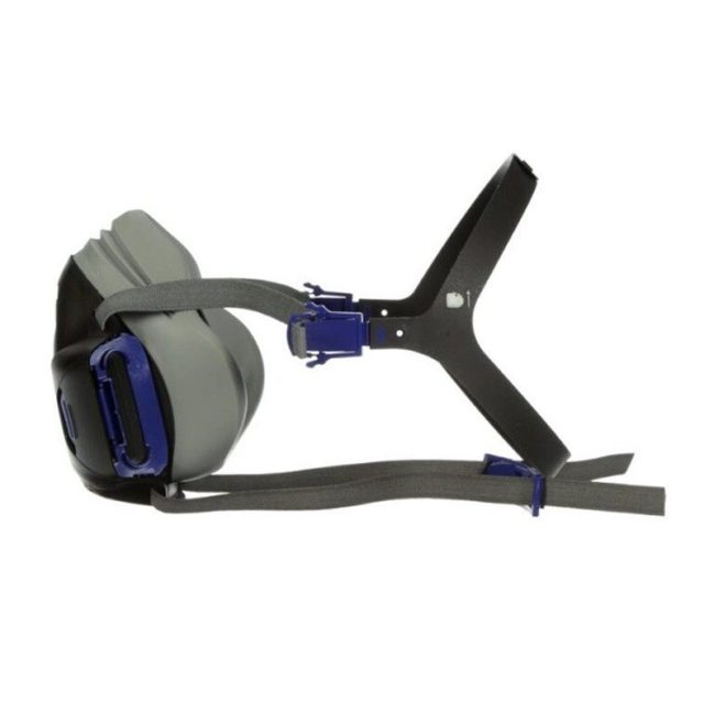 3M Secure Click Half Facepiece Reusable Respirator with Speaking ...