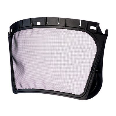 3M 5B Mesh Face Shield Visor, Polyamide, Black - Earshot Communications